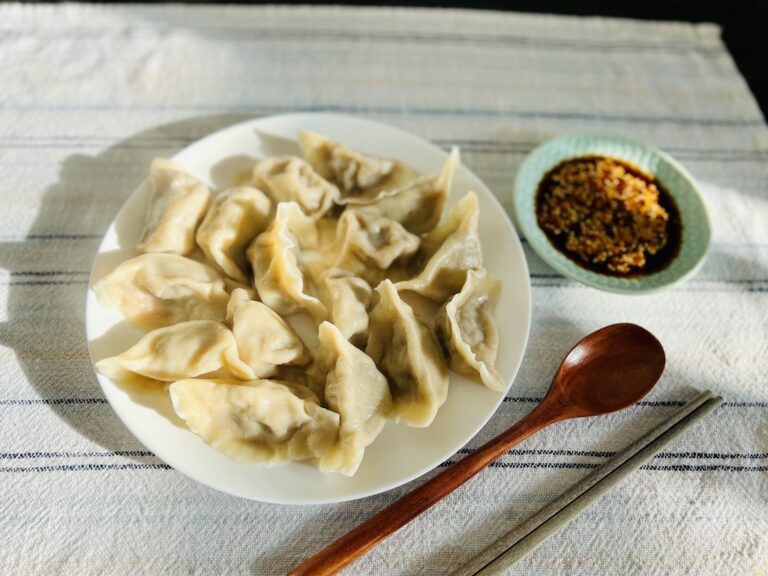 Chinese Beef Dumplings (Jiaozi) - ThousandLemons