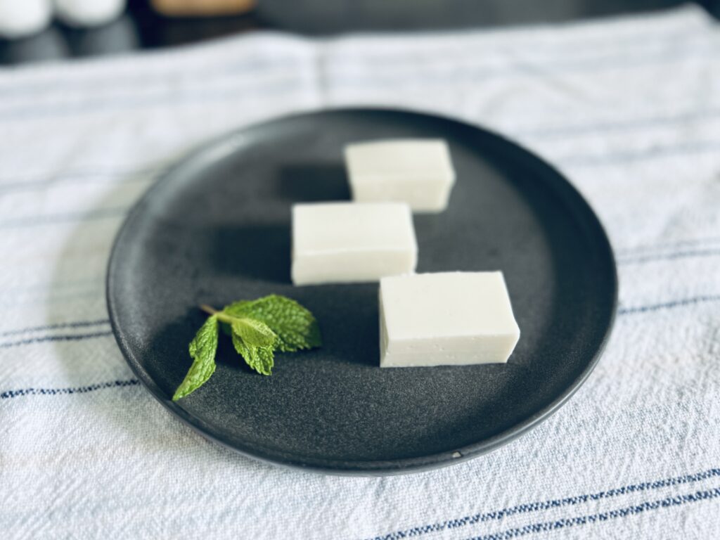 Coconut Milk Jelly with Gelatine - ThousandLemons
